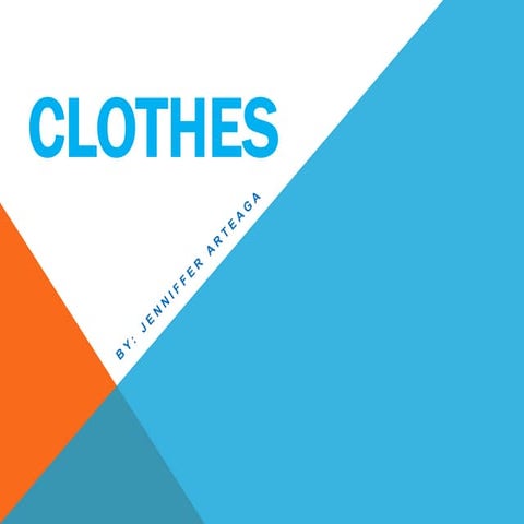 Clothes | PPTX
