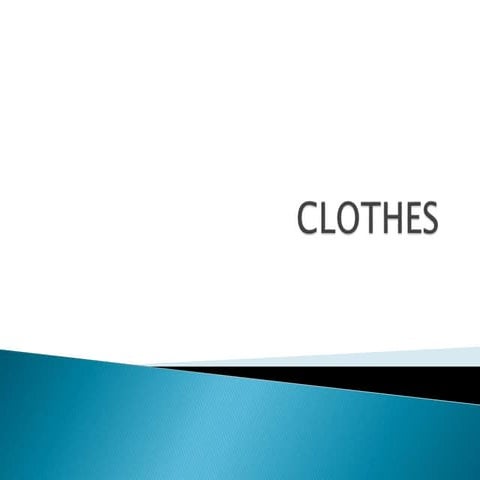 Clothes | PPT