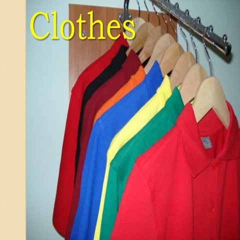 Clothes | PPT