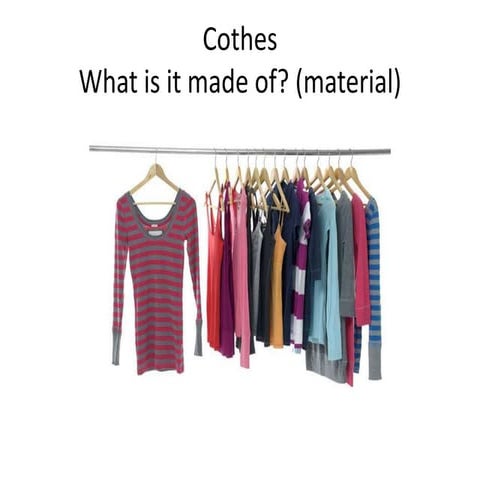 Items of clothes (material-pattern) | PPTX | Women\'s Outerwear | Women ...
