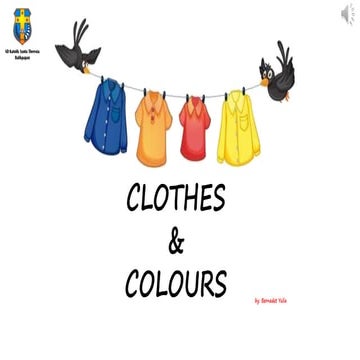 CLothes & Colours | PPT