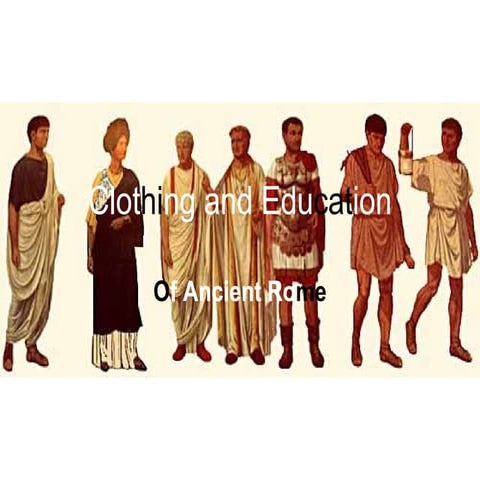 Clothing And Education | PPT