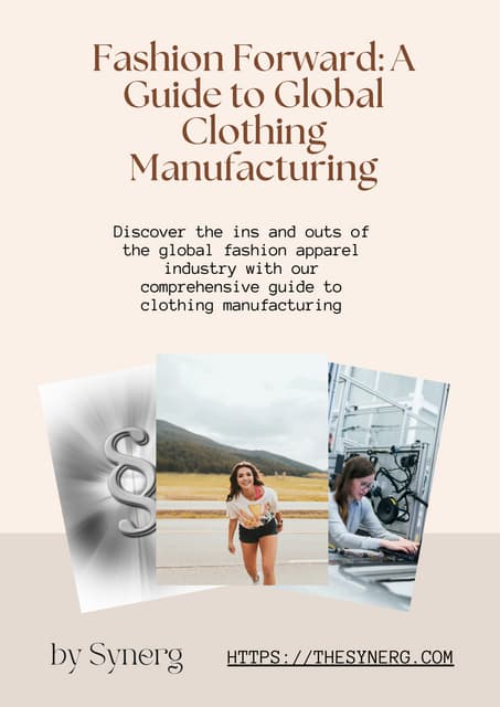 Garment manufacturing process: from fabric to finished apparel products ...