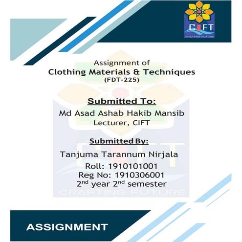 Clothing Materials Techniques Cover Pdf