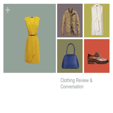 English: Clothing Review (Intermediate) | PPTX