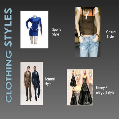 Different clothing styles | DOCX