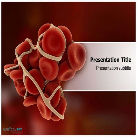 Blood Powerpoint Template