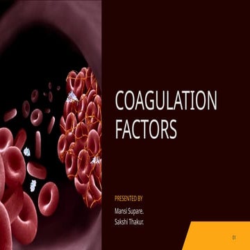 clotting factors clotting mechanism pathways and methods of ...