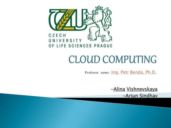 Cloud computing ppt | PPT