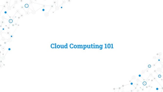 How Cloud Computing Is Changing The World | PPT
