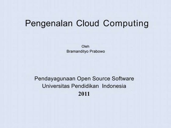 Cloud computing | PDF