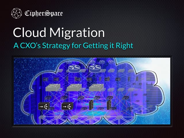 Cloud Migration Strategy Ppt