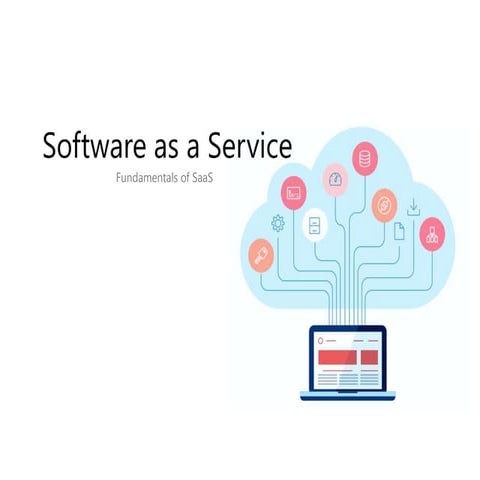 cloud computing Software as a Service PTT | PPTX