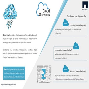Cloud Services - Bridge Global | PDF