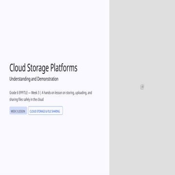 Comprehensive Guide to Cloud Storage Platforms and Safe File Sharing ...