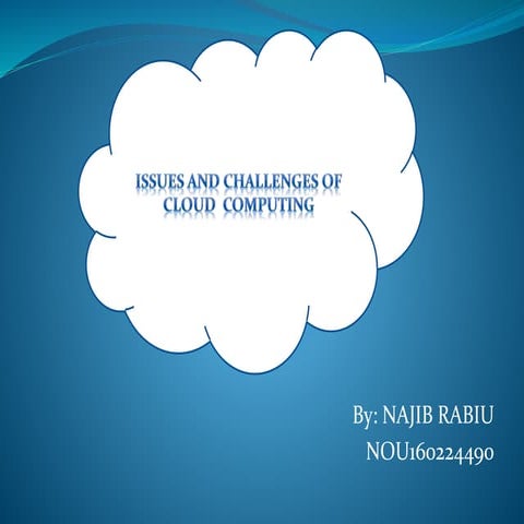 Cloud storage ppt | PPTX