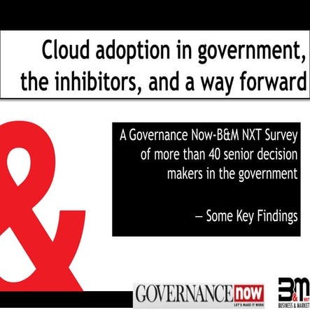 Cloud adoption in government and Digital India | PDF