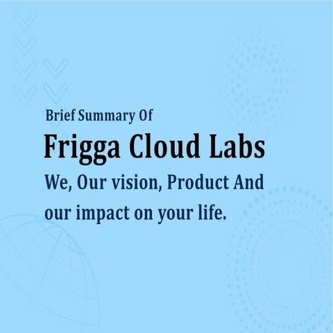 What is Frigga Cloud Labs? | PPTX