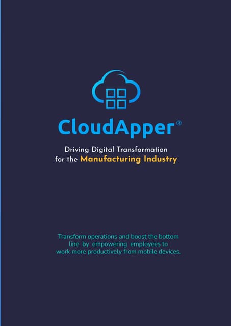 CloudApper digital rounding app for Zebra device.pptx