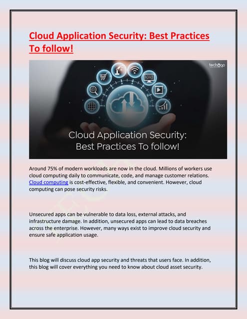 Cyber Security in Cloud Computing: Challenges and Solutions | PDF