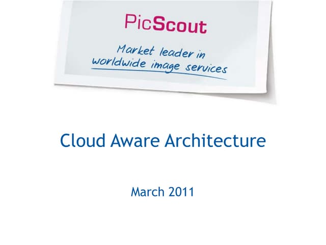 Cloud Aware Architecture Ppt