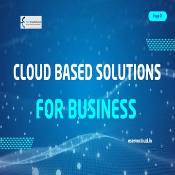 cloud based solutions for business.pdf-ppt | PDF