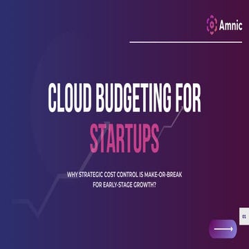 Cloud Budgeting for Startups: Principles, Strategies, and Tools That ...