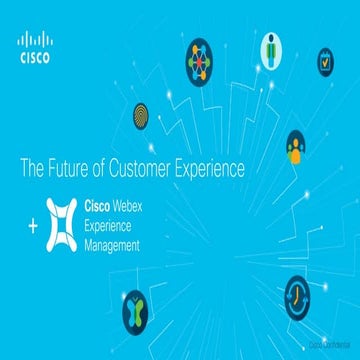 Cisco Webex Experience Management | PDF