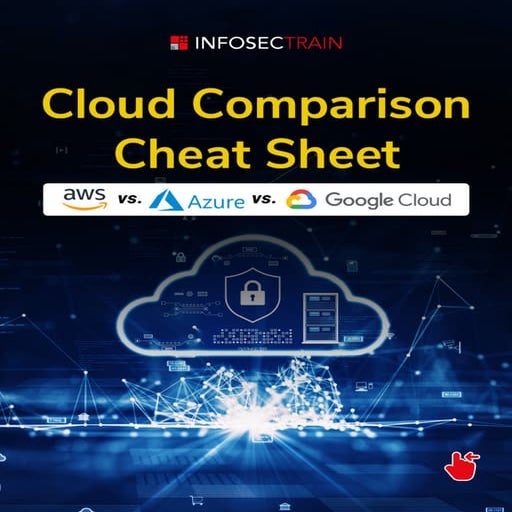 Cloud Comparison Cheat Sheet AWS Vs Azure Vs Google Cloud | PDF