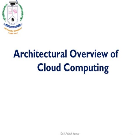 Cloud computing 1 | PPT