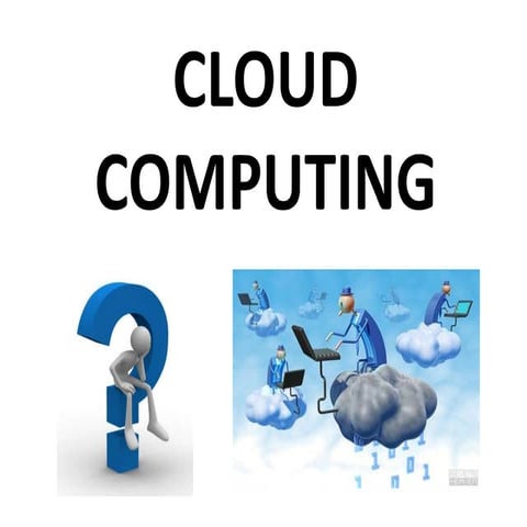 Cloud computing intro | PPT