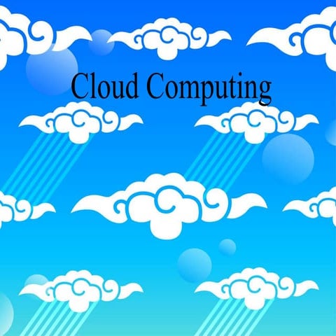 Cloud computing | PPTX