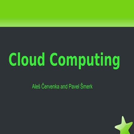 Cloud Computing | ODP | Cloud Computing | Internet