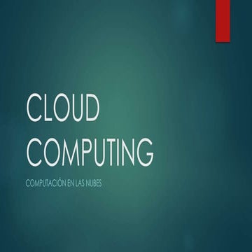 Cloud computing | PPTX
