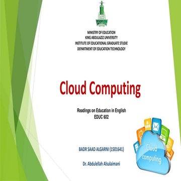 Cloud computing | PPT