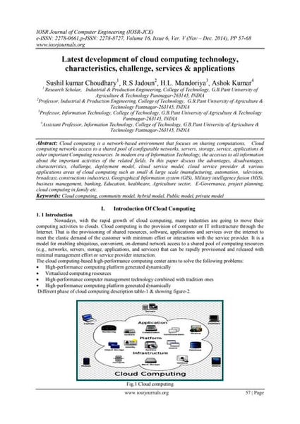 Cloud Computing For Mobile Users Can Offloading Computation Save Ener…