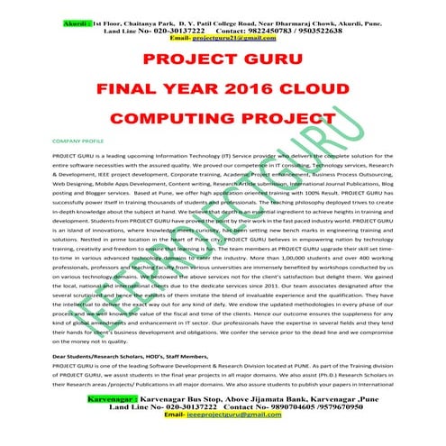 Cloud computing | PDF