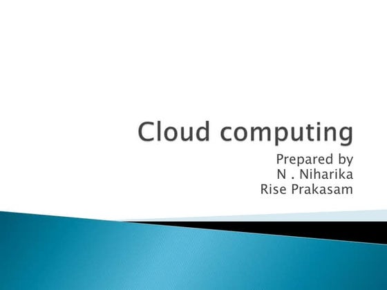 Cloud Computing | PPTX
