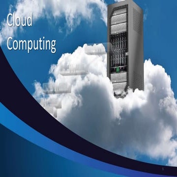 Introduction To Cloud Computing Pptx Ppt Pptx