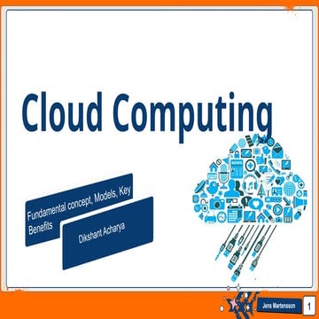 Cloud Computing ,Introduction, services, deployment.pptx