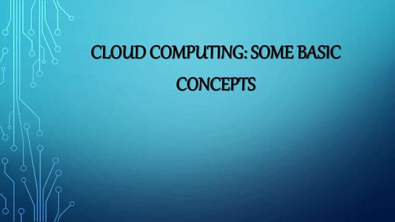 Cloudcomputing | PPT
