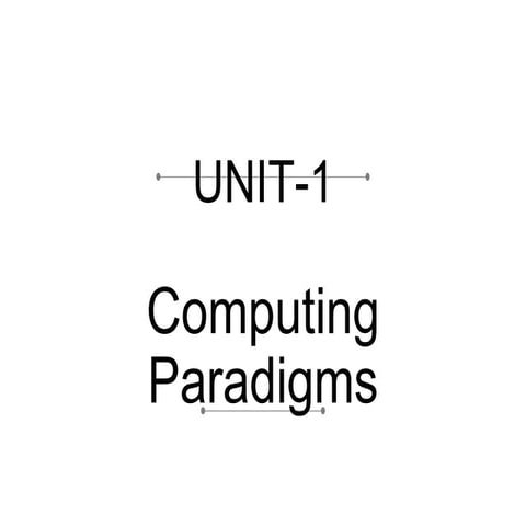 Cloud Computing Unit 1 Claud Computing Basics Ppt