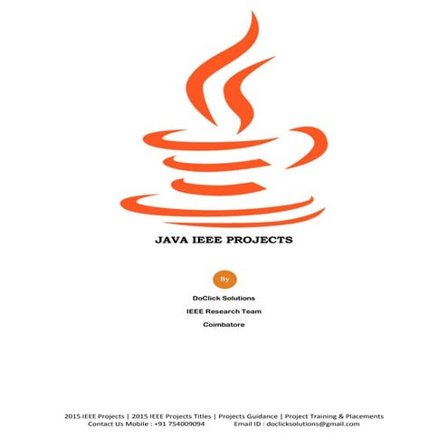 Cloud computing 2015 ieee papers Data mining ieee project titles | PDF