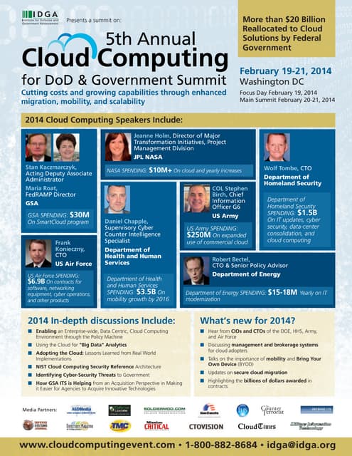 Cloud Computing In DoD - Kevin Jackson | PPT