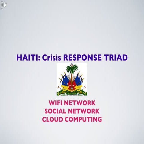 Cloud computing and crisis camps | PPT