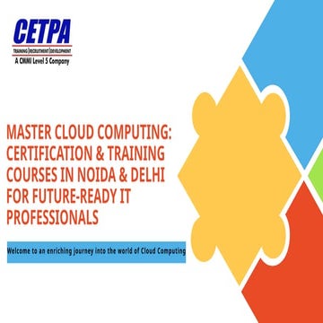 Master Cloud Computing: Certification & Training Courses in Noida ...