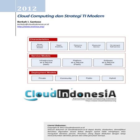 Cloud computing dan strategi ti modern | PDF