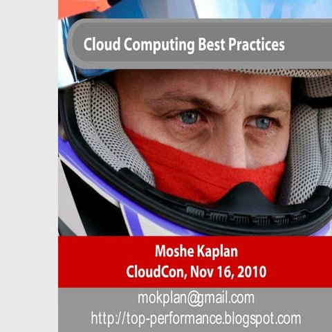 Cloud Computing Design Best Practices | PPT