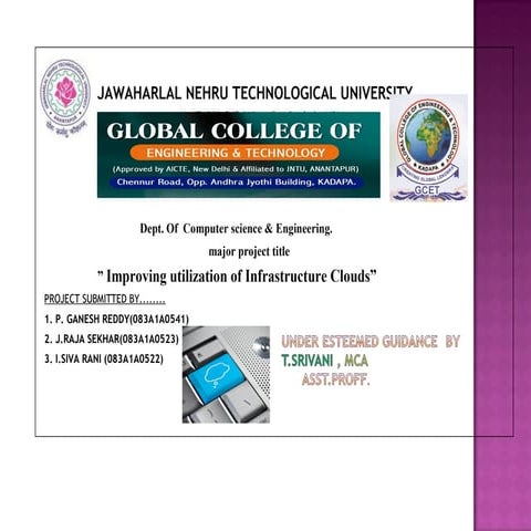 Cloud computing Project from ganesh | PPT
