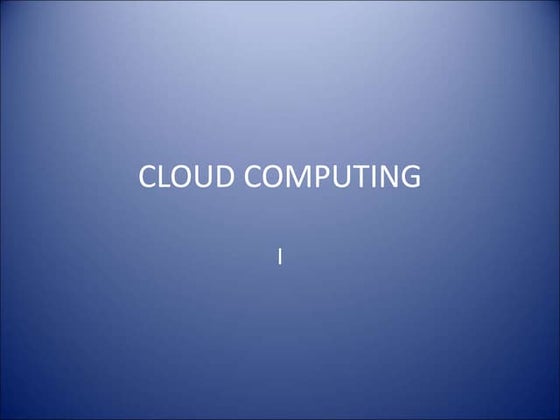 System Models For Distributed And Cloud Computing Ppt Computer Networking Computing